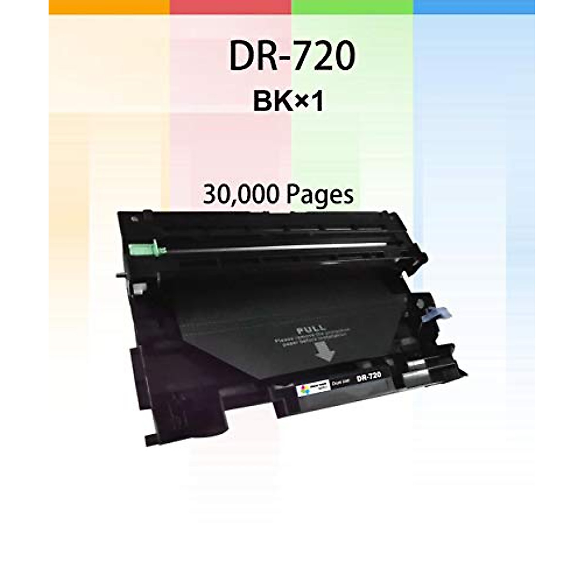 (Pack of 1) Compatible DR-720 DR720 DR 720 Drum Unit (for Toner TN750 TN720) Used for DCP-8155DN DCP-8150DN MFC-8950DW MFC-8710DW MFC-8910DW HL-6180DW HL-5450DN HL-5470DW Printer, Sold by GTS