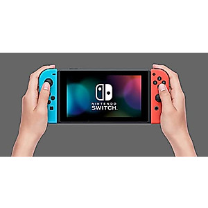 Nintendo Switch™ with Neon Blue and Neon Red Joy‑Con™ (Renewed)
