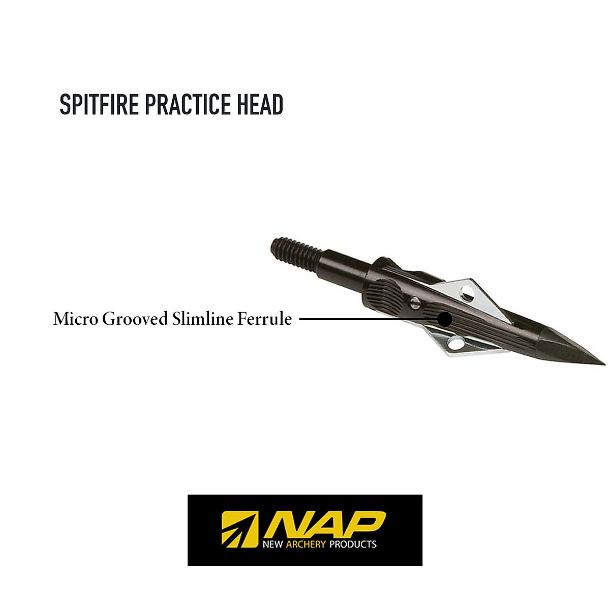 New Archery Products NAP Spitfire Practice Head 100 Grain