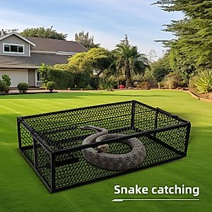Snake Trap, Humane Capture Device for Unwanted Reptiles -Reusable!
