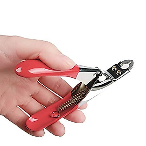 WeinaBingo Dog Cat Nail Clippers, Professional Pet Claw Trimmer, Dog Toes Cutter Grooming Tools with Nail File, Sharp Stainless Steel Blade, Ergonomic Handle for Small Medium Big Breeds Animals Pets