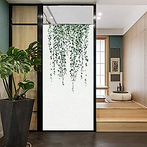 XENITE Window Privacy Film Privacy Windows Film Decorative Orchid Flower Stained Glass Window Stickers No Glue Static Cling Frosted Window Cling one Way Window Film Window (Size : 80x120cm)