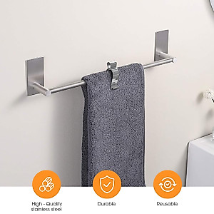 Aieve 4 Pcs Towel Clips, Hand Towel Clips for Kitchen or Bathroom, Towel Clips for Oven Handle, Dishwasher, Stove