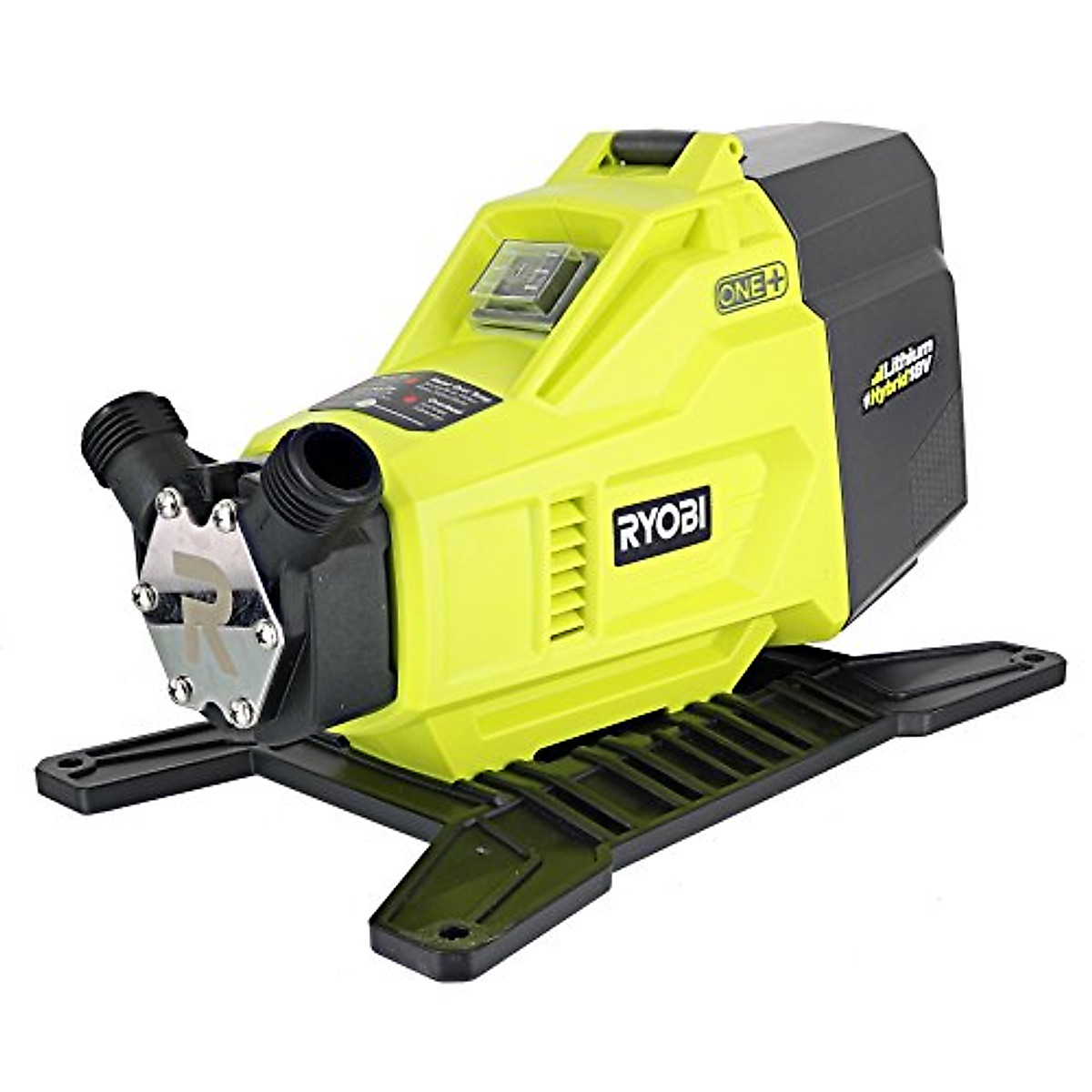 Ryobi P750 One+ 18V Hybrid Lithium Ion Battery or 120V AC Powered Portable Potable Water Transfer Pump (Battery Not Included, Tool Only)