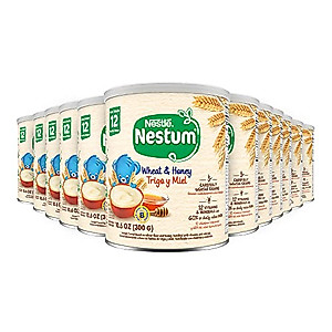 Nestle Nestum Instant Cereal, Wheat & Honey, 10.5 Ounce (Pack of 12)