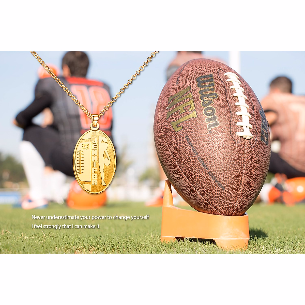 Basketball Necklace Personalized Name Number Necklace Sportsman Jersey Basketball Soccer Baseball Customized 925 Sterling Silver Pendant Jewelry Gift for Men Women