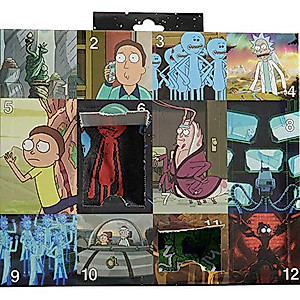 Men's 12 Days Of Socks - Rick and Morty 2020