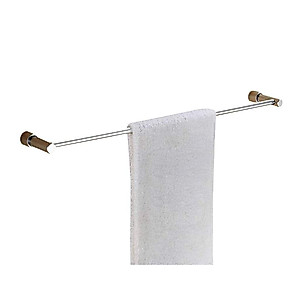 JJZXD Wall Mounted Towel Racks, Wall Mounted Towel Rack Bathroom Storage Shelf Stainless Steel
