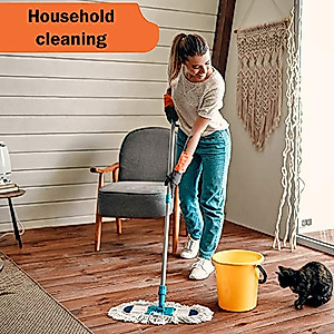 Chemical Gloves Set of 2 Pairs - Size L Gloves with High Protection for Your Hands-Waterproof Latex Gloves Anti-slip Grip For Firm Handling-Industrial Strength Household Chemical Industry Automotive