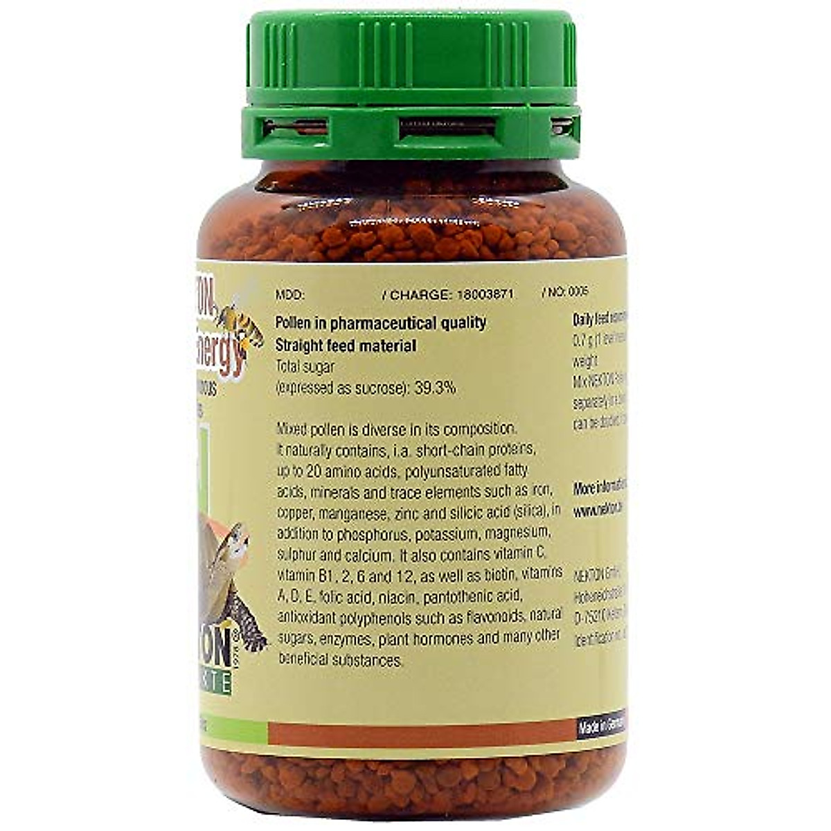 Nekton Pollen-Energy for Herbivorous Reptiles 130g/ 4.59oz