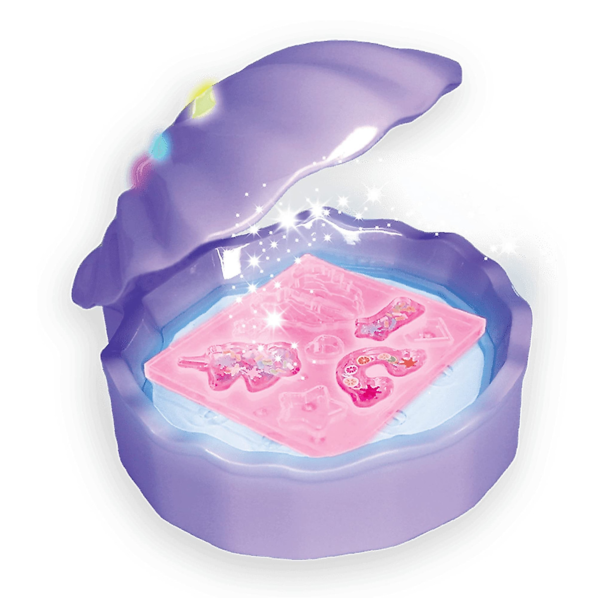 John Adams | GEMEX Magic Shell Playset: Magically Sets from Gel to gems! | Arts & Crafts | Ages 5+