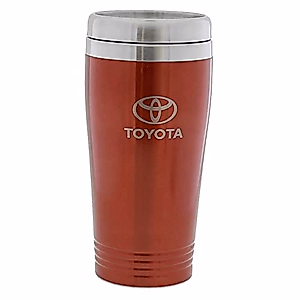 Au-TOMOTIVE GOLD Stainless Steel Travel Mug for Toyota (Red)