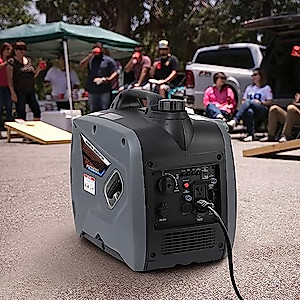2500W Portable Inverter Generator,Ultra Quiet Gas Engine with CO-Monitoring. Ideal Backup Home & Camping with EPA Compliance. Lightweight & Compact Design,Match Intelligent Speed Control System