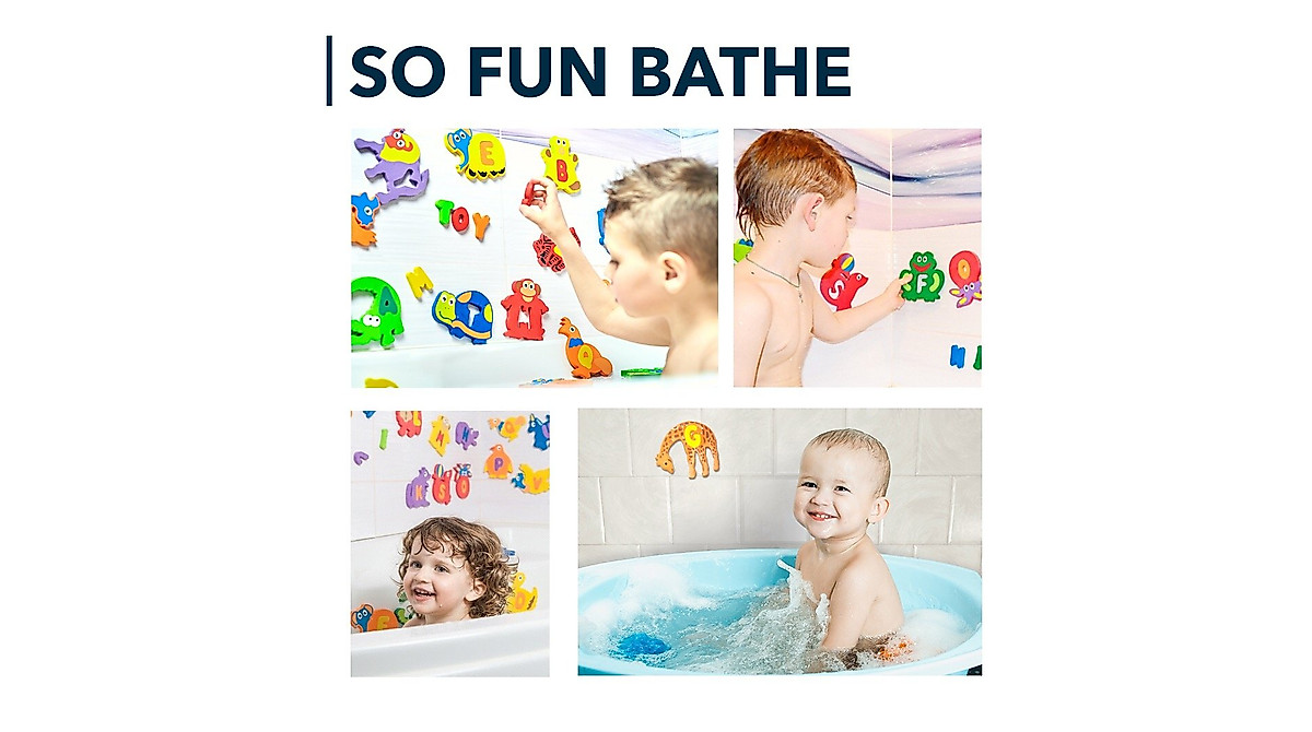 Exciting Bath Toys - Foam Alphabet Letters for Kids