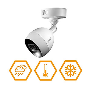 Lorex 4K 8-Channel 2TB Wired DVR System with 6X Active Deterrence Bullet Cameras