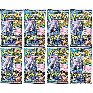 8 Packs Pokemon TCG: Pokemon Go - 10 Cards Per Pack