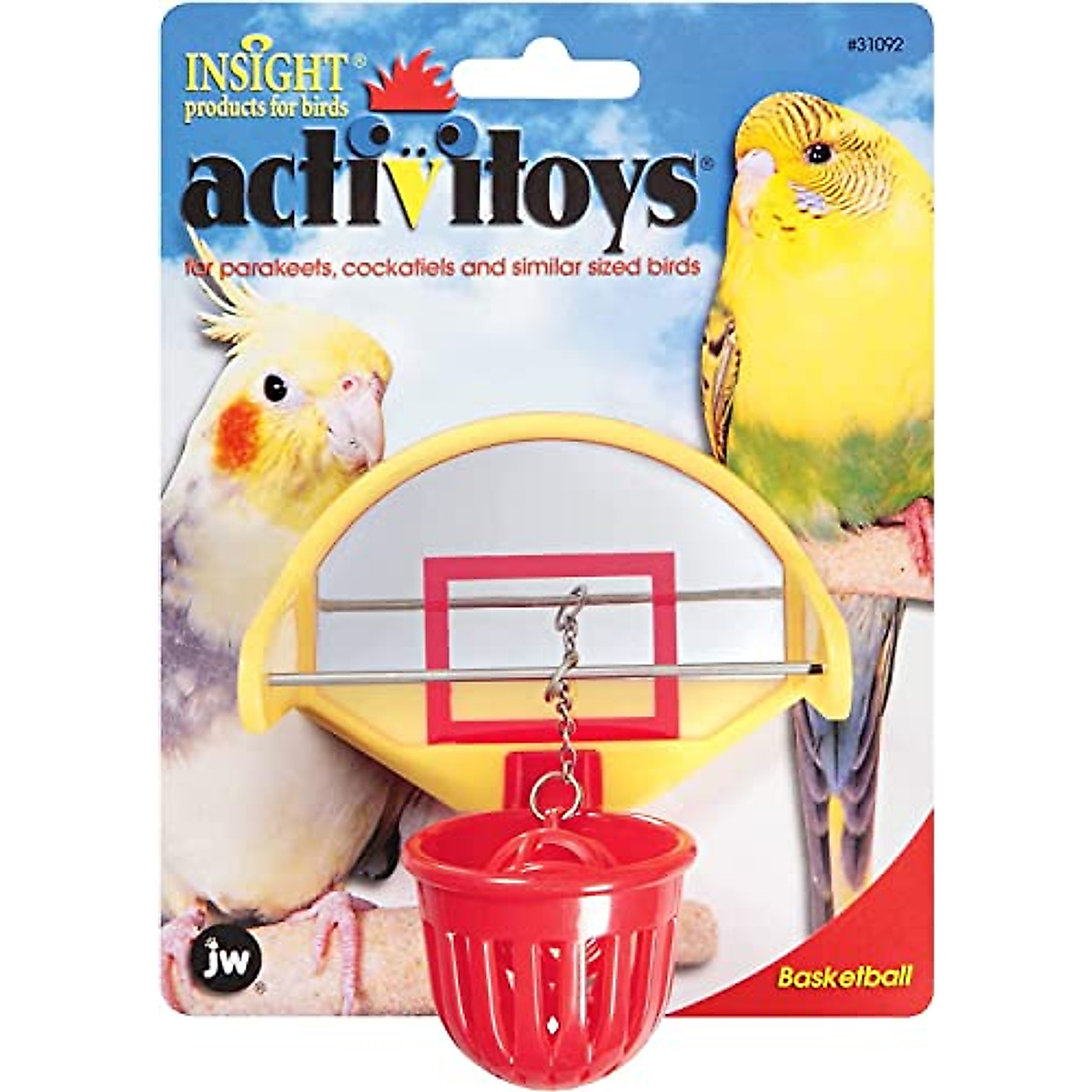 JW Pet Activitoys Birdie Basketball Toy [Set of 3]
