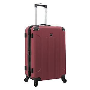 Travelers Club Chicago Hardside Expandable Spinner Luggages, Apple Butter, 5 Piece Set
