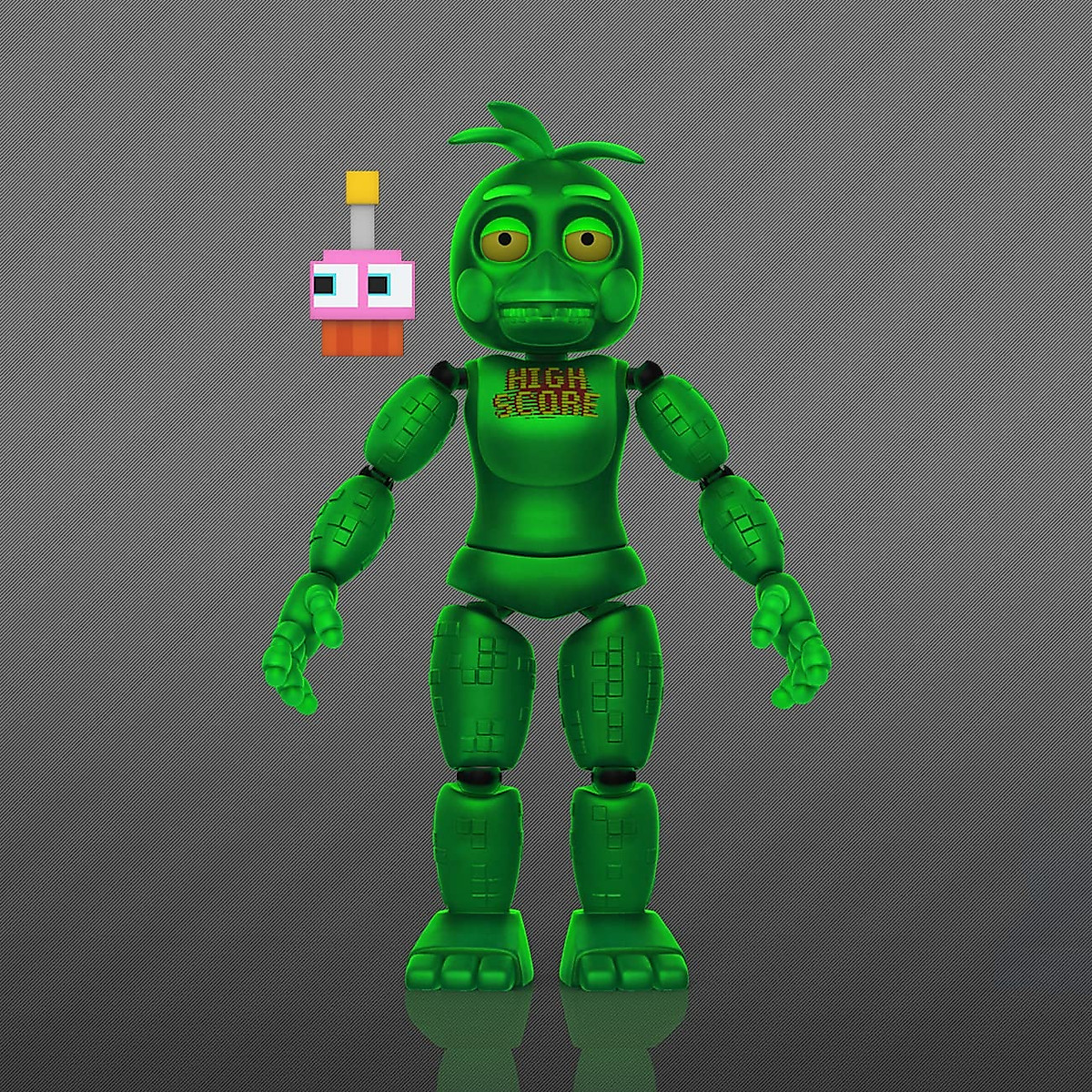 Funko Pop! Action Figure: Five Nights at Freddy's - High Score Chica (Glow in The Dark)