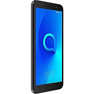 Alcatel 1 (2019) 5033E 4G LTE 5" Display 16GB 8MP Quad Core Android Oreo Worldwide Unlocked (Black)