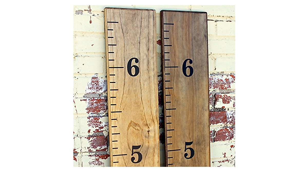 DIY Vinyl Growth Chart Ruler Decal Kit by Little Acorns