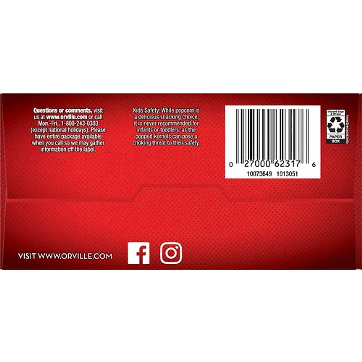 Orville Redenbachers Gourmet Popcorn Movie Theater Butter 12 Ct. Mini (Pack of 2)