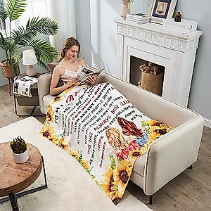 to My Bestie Blanket for Women Ultra Soft Flannel Throw Blanket for Sister Girls BFF for Sofa Bed Friendship Gift for Friends Birthday Anniversary 50 x 60 Inch