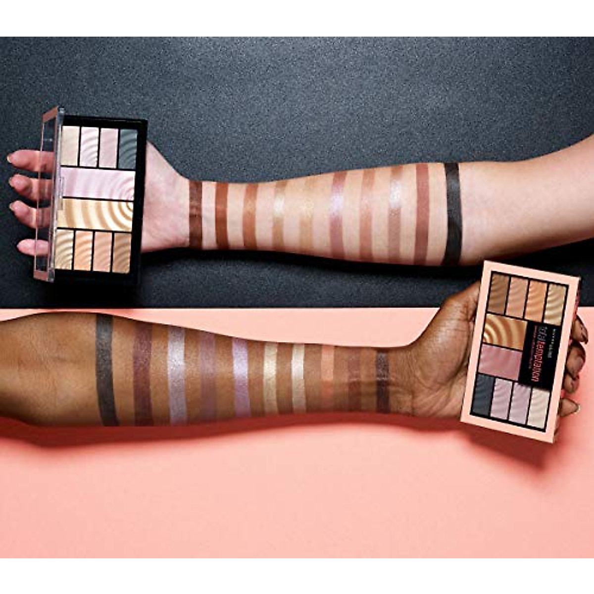 Maybelline Total Temptation Eyeshadow + Highlight Palette, 0.42 oz.