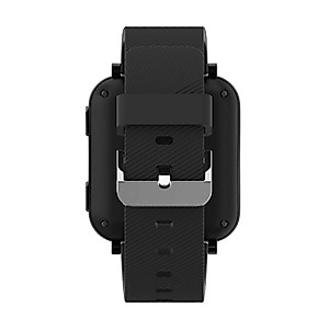 3Plus 3PL-VIBEPLUS-BK Vibe+ Smartwatch, Black