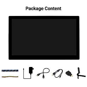 waveshare 9inch QLED Quantum Dot Display Compatible with Raspberry Pi 4B/3B+/3A+/2B/B+/A+/Zero/Zero W/WH/Zero 2W CM3+/4 Capacitive Touch 1280×720 Resolution Supports Jetson Nano/Windows