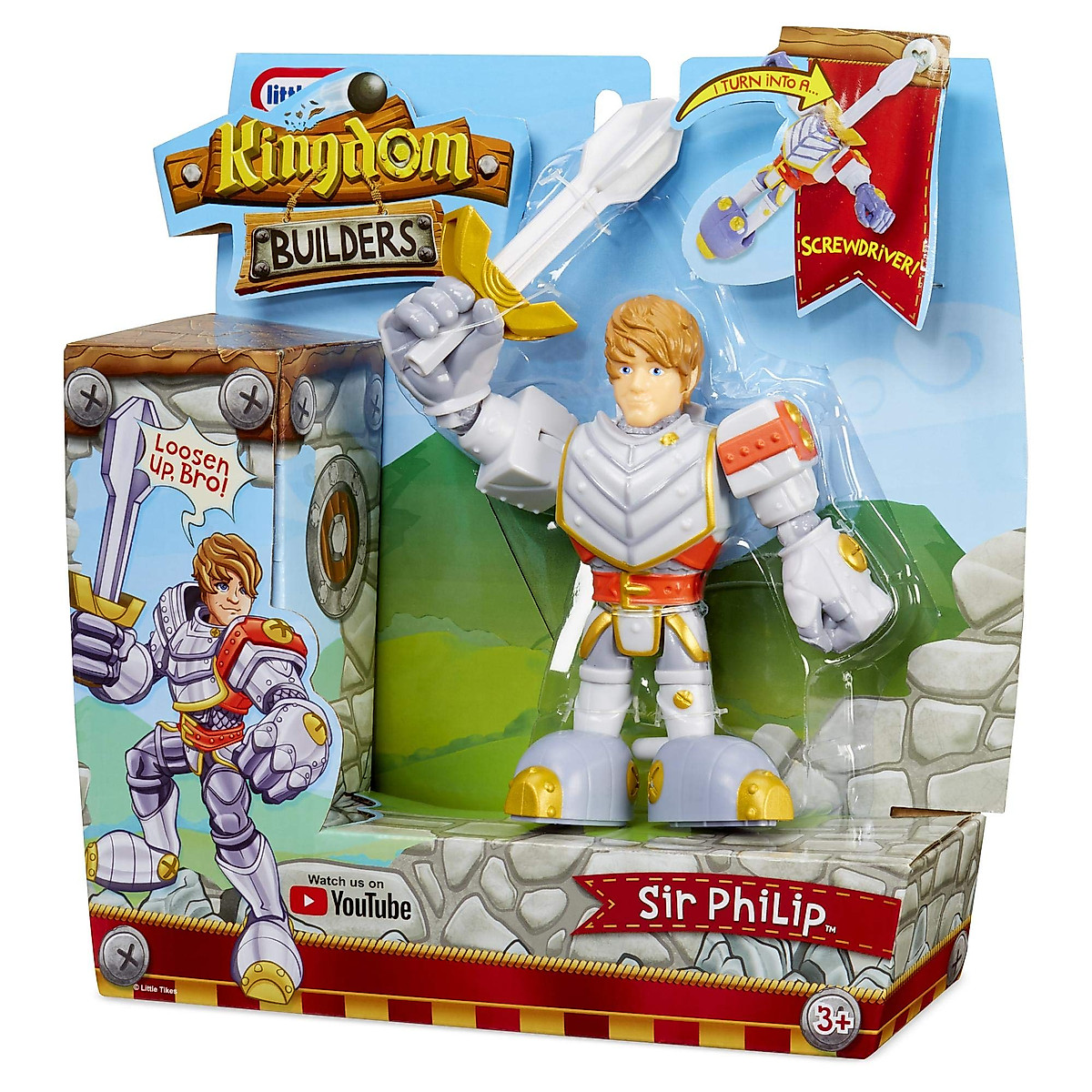 Little Tikes Kingdom Builders-Sir Phillip Toy, Multicolor