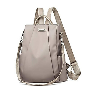 Vielgluck_Bag Women Travel Backpack Travel Bag Anti-Theft Oxford Cloth Backpack Rucksack Large Capacity Crossbody Bag Purse