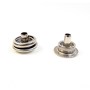 Snap Fastener Extended Length Cap has a 1/4" Post/Eyelet has a 3/8" Post - Select The Quantity That You Need (10 Piece Set)
