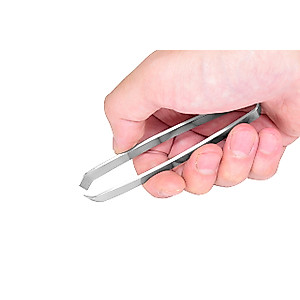 Seki Japan Fish Bone Tweezers, 4 inch Stainless Steel Debone Removal Tool for Salmon Tuna Sea bream Sushi Fish
