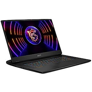 EXCaliberPC 2023 MSI Titan GT77HX 13VH-046US (i9-13980HX, 64GB RAM, 2TB NVMe SSD, RTX 4080 12GB, 17.3" 4K UHD, Windows 11 Pro) Gaming Laptop