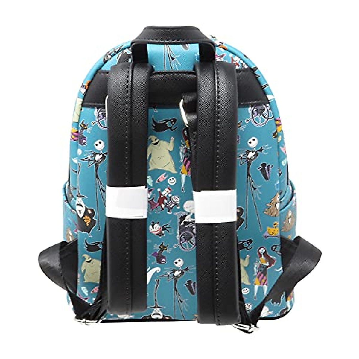 Loungefly Disney The Nightmare Before Christmas Allover Print Womens Double Strap Shoulder Bag Purse