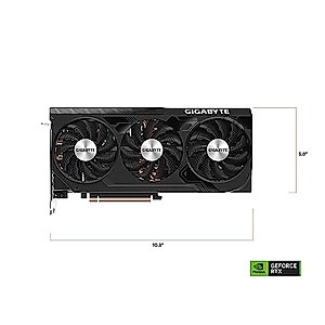 GIGABYTE GeForce RTX 4070 Ti WINDFORCE OC 12G Graphics Card, 3X WINDFORCE Fans, 12GB 192-bit GDDR6X, GV-N407TWF3OC-12GD Video Card
