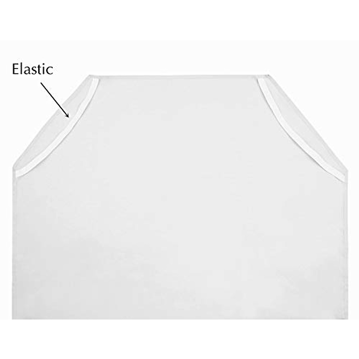 Cot Sheets for Daycare Standard Size-Pack of 12 Daycare for Toddler and Preschoolers Cot Bed Fitted Sheets for Daycare Cots-Daycare Mat Sheet-White Toddler Daycare 23" x 51"