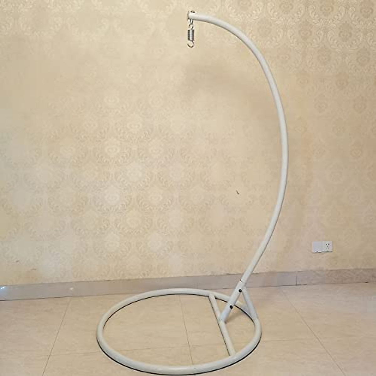 Hammock Chair Hanging Swing Spring - 700LB Capacity Hammock Spring for Hanging Basket Chairs Hammock and Porch Swings (Silver)