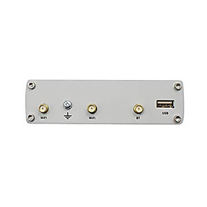 Teltonika RUTX10000300 Professional Ethernet Router, UK PSU, Digital Input/Output for Remote Monitoring and Control, Dual Band WiFi and Bluetooth LE, Aluminium Housing, Firewall and VPN Services