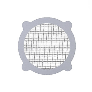 Generic 10 PCS Disposable Shower Drain Hair Catcher Mesh Stickers,Kitchen Sink Drain Strainer,Bathtub Hair Catcher for Drain,Sink Stopper,Bathtub Accessories,Bathroom Necessities (Four ears 3.9inch)