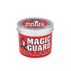 Magic Guard – Best Wheel Wax – Sealant & Protection for All Wheels – Easy Removal of Brake Dust & Road Grime - Hydrophobic – Acid, Corrosion & Moisture Resistant – Made in USA – 4 oz 