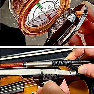 CECILIA ‘Signature Formula’ Rosin for Violin, Rosin Specially Formulated Violin Rosin for Violin Bows (New ‘Liquid Form Blending Method’) with Included Rosin Spreader (Full Cake)