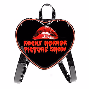 Rocky Horror Picture Show Lips Logo Women’s Heart Mini Backpack Bag