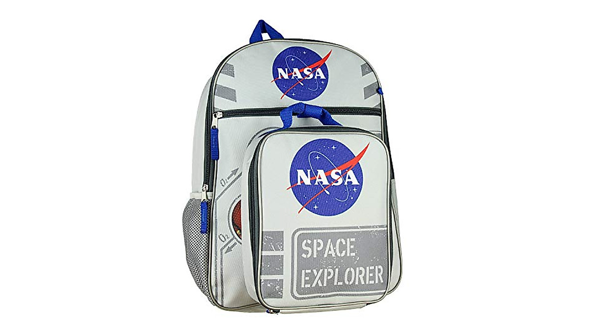 Bioworld NASA Space Explorer Backpack 5 Piece Set - Space Adventure Gear