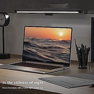 Xiaomi Mi Computer Monitor Light Bar - Easy Installation, Extra Computer Lighting w/o Taking Desktop Space, w/Wireless Remote Control Adjusting Lights Easily