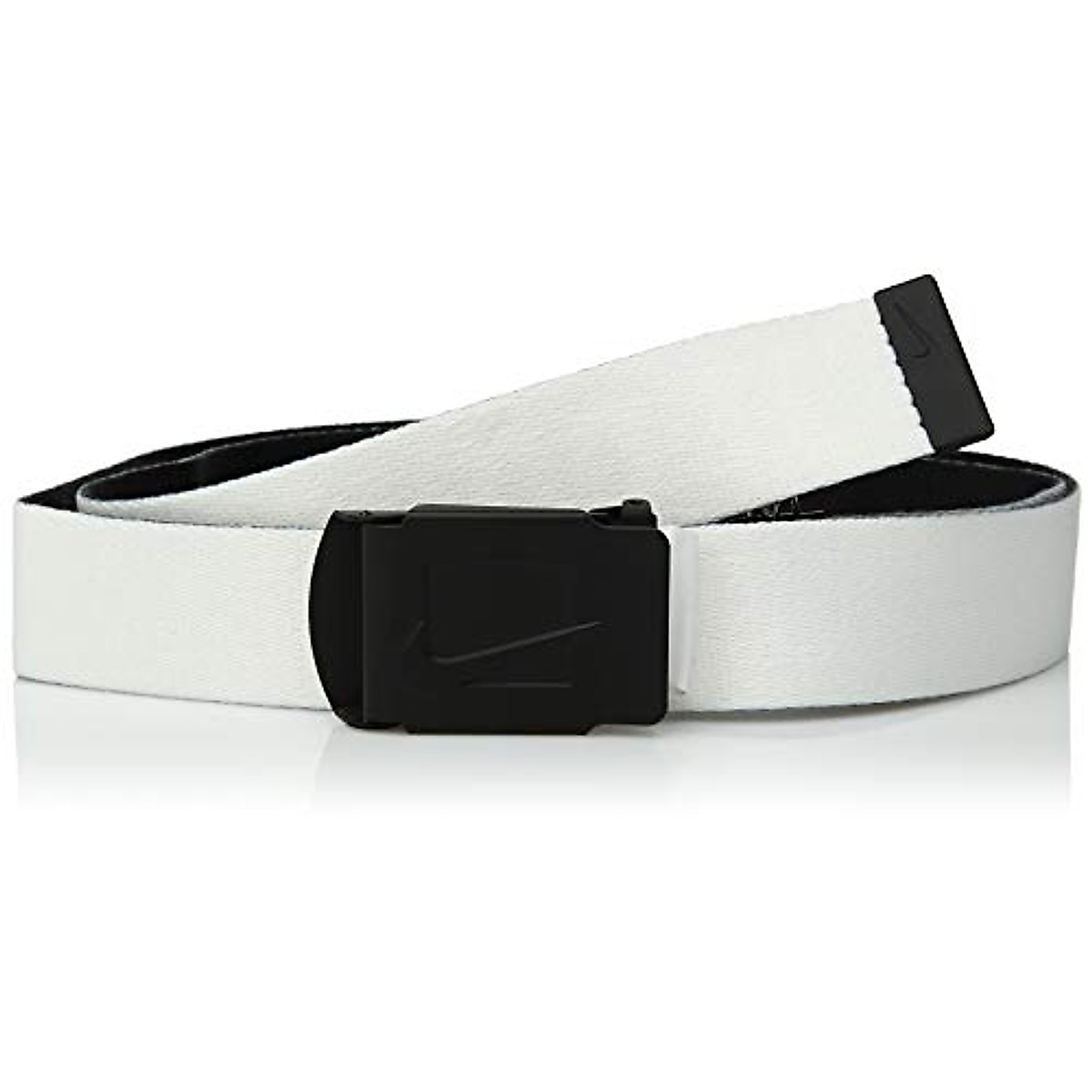 Nike Men's Standard Just Do It Reversible Web, Black, O/S