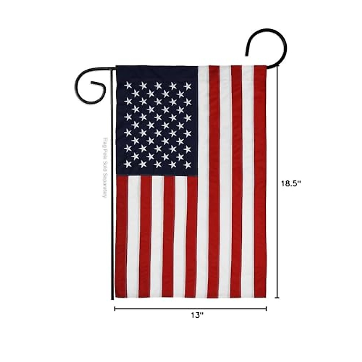 Proud Marine Corps Burlap Garden Flag - Pack Armed Forces USMC Semper Fi United State American Military Veteran Retire Official USA Applique - House Banner Small Yard Gift Double-Sided , Garden Flag