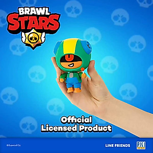 P.M.I. Brawl Stars 4.5" Leon with Lollipop Action Figure - Officially Licensed, Articulated, Gift for Gamers