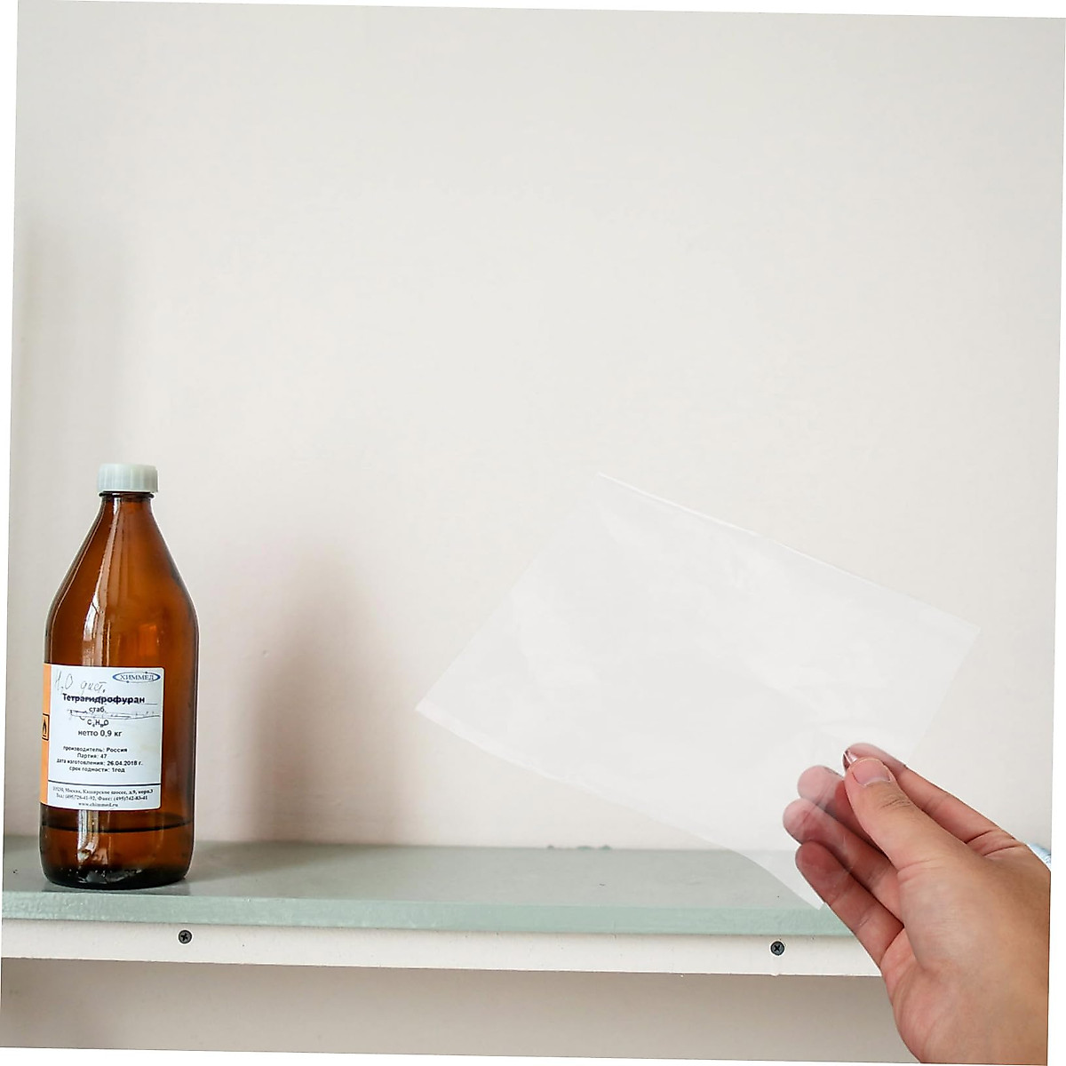 Abaodam 10 Sheets Semipermeable Membrane Teaching Aid Membrane Demonstrations Science Lab Supplies Membrane Materials for Students Science Supplies Cellophane Transparent